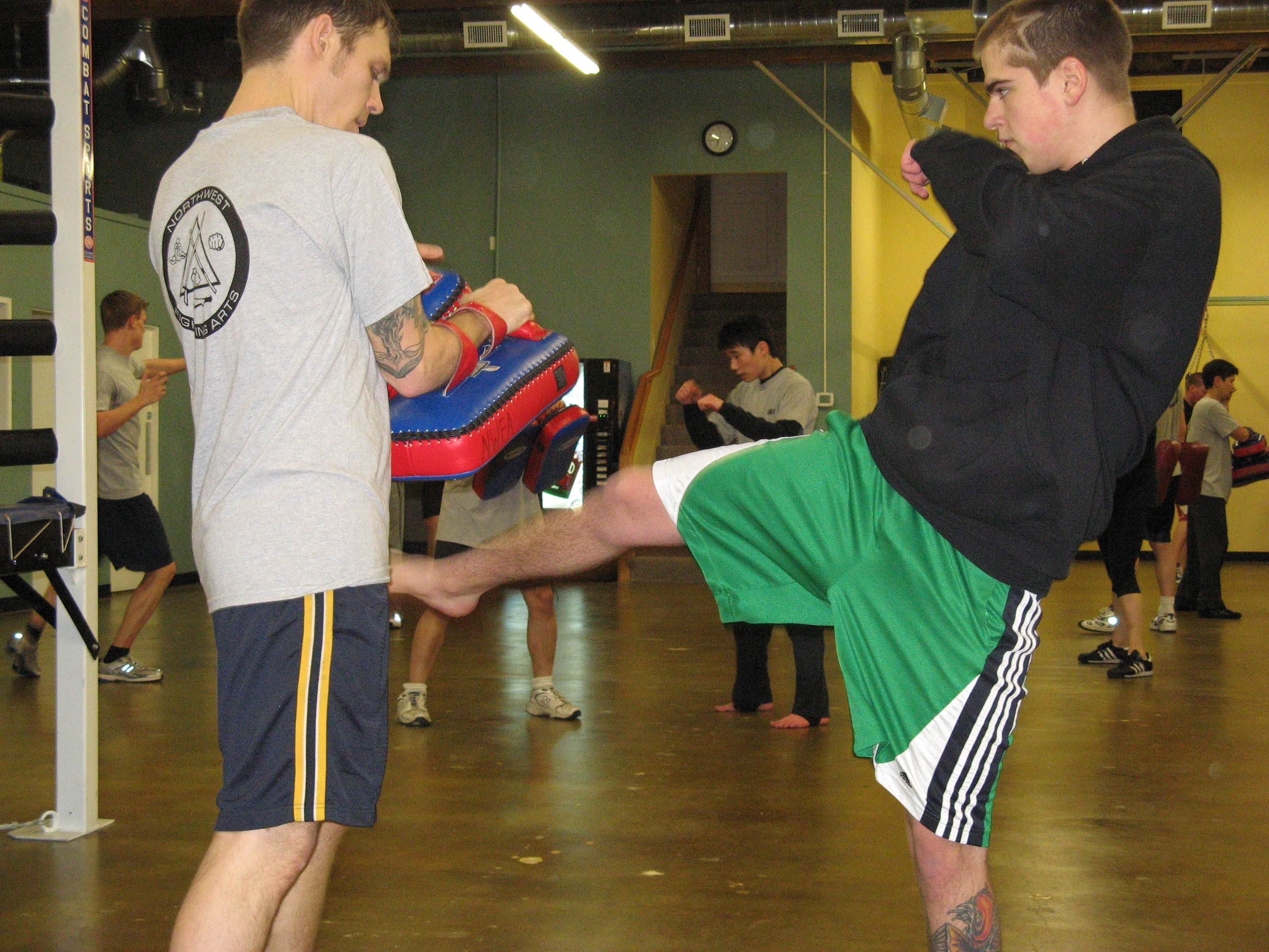 The Kickboxing Snap Kick is a Light, But Fast Kick